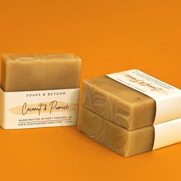 Bath & Body | Handcrafted Coconut Pumice Soap | Poshmark